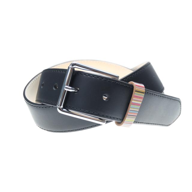 旧作お買い得セール！ PAUL SMITH ポールスミス ベルト メンズ レザーベルト M1A 4950 BMULKE ブラック 定番人気商品