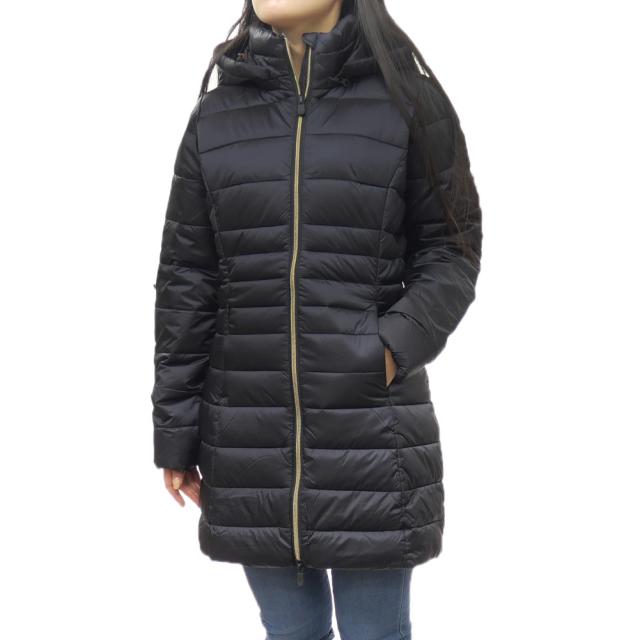 旧作お買い得セール！ SAVE THE DUCK セーブザダック コート レディース 中綿コート D47300W IRIS19 / REESE ブラック