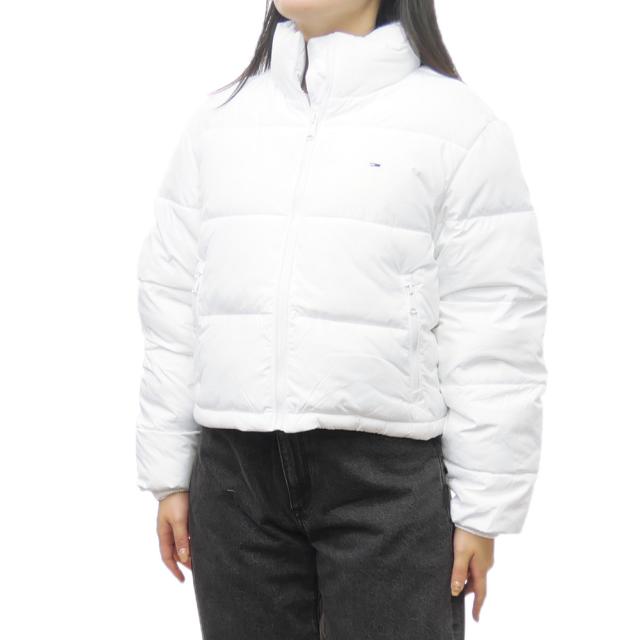 旧作お買い得セール！  JEANS トミージーンズ トミーヒルフィガー ブルゾン レディース 中綿ブルゾン DW18828 ホワイト