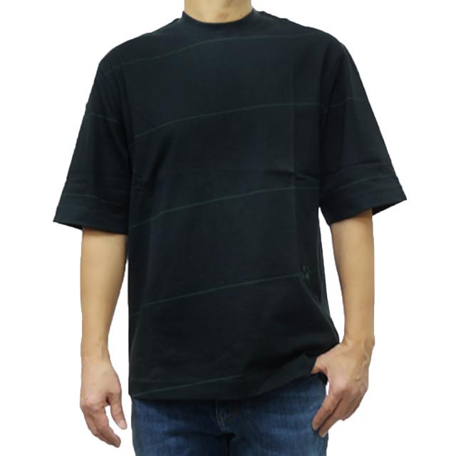 旧作お買い得セール！ BURBERRY バーバリー Tシャツ メンズ 半袖 クルーネック コットン 綿100％ 8083613 1 / SP24-GRAPHICS-BAR ブラック