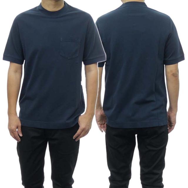 旧作お買い得セール！ CIRCOLO1901 チルコロ1901 Tシャツ メンズ 半袖 クルーネック CN4295 ダークネイビー