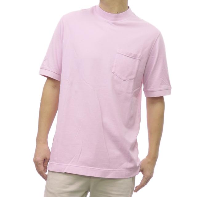 旧作お買い得セール！ CIRCOLO1901 チルコロ1901 Tシャツ メンズ 半袖 モックネック CN4295 ピンク