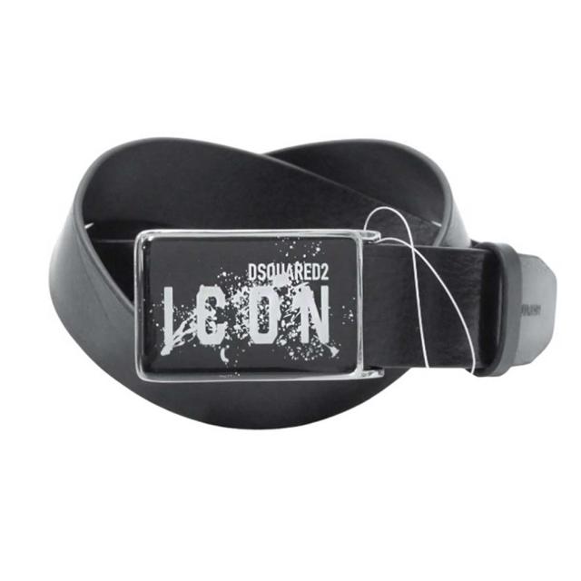 旧作お買い得セール！ DSQUARED2 ディースクエアード ベルト メンズ レザーベルト / BEM0569 12900001 ブラック