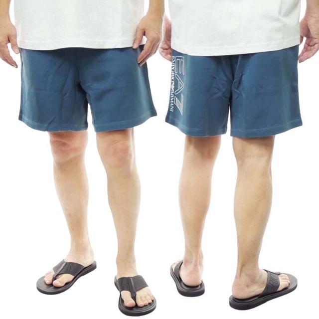 旧作お買い得セール！ EMPORIO ARMANI エンポリオアルマーニ EA7 メンズ ショートパンツ 3DUS52 PJTKZ ブルー