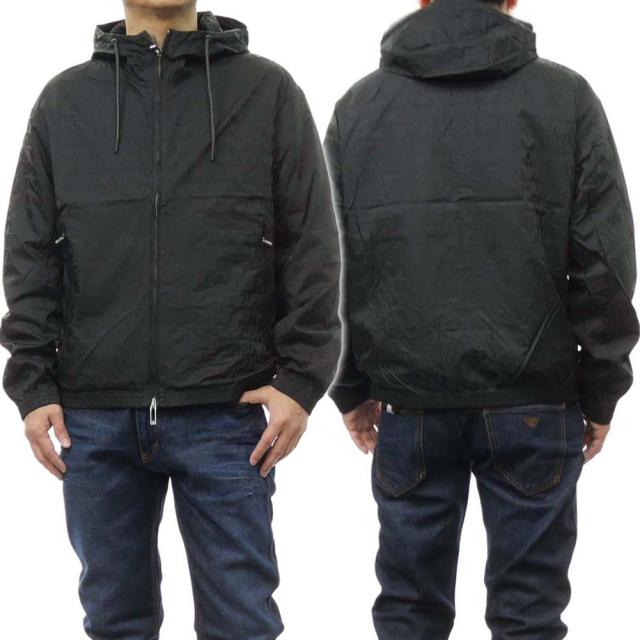旧作お買い得セール！ EMPORIO ARMANI エンポリオアルマーニ メンズ ナイロンジャケット 3D1BH4 1NNXZ ブラック