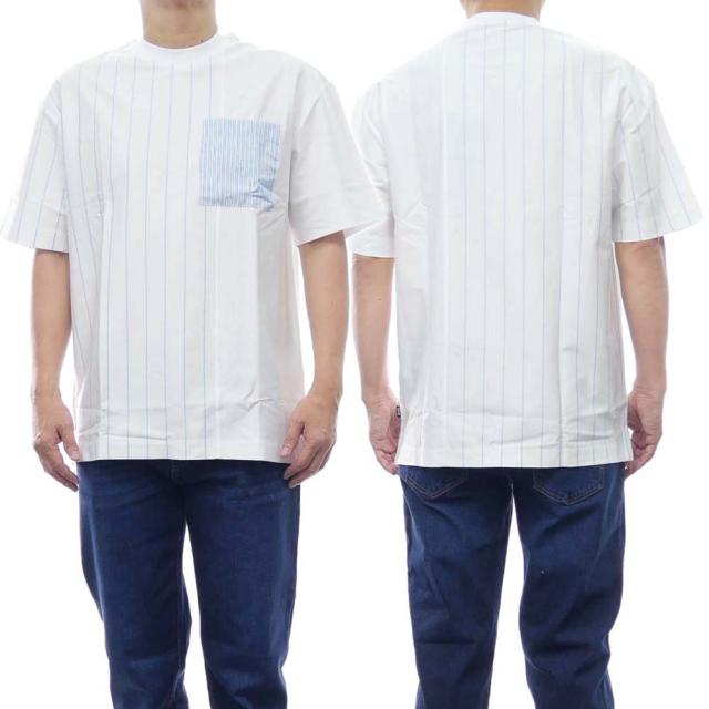旧作お買い得セール！ HUGO BOSS ヒューゴボス Tシャツ メンズ 半袖 クルーネック コットン 綿100％ 50513418 10259951 / Tiburt 430 ホワイト