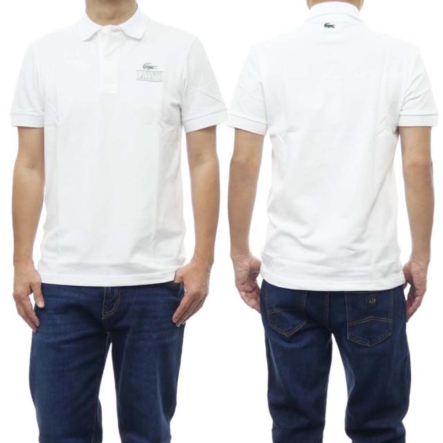 旧作お買い得セール！ LACOSTE ラコステ ポロシャツ 半袖 メンズ 鹿の子 PH1136 ホワイト