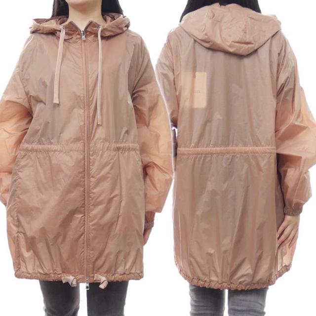 旧作お買い得セール！ MONCLER モンクレール ジャケット レディース ナイロンジャケット 1A00074 68953 / AIRELLE ピンクベージュ