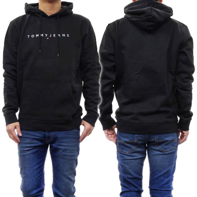 旧作お買い得セール！  JEANS トミージーンズ トミーヒルフィガー パーカー メンズ プルオーバー DM17985 ブラック