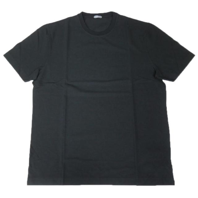 旧作お買い得セール！ ZANONE ザノーネ Tシャツ メンズ 半袖 クルーネック コットン 綿100％ 812597 ZG380 ブラック