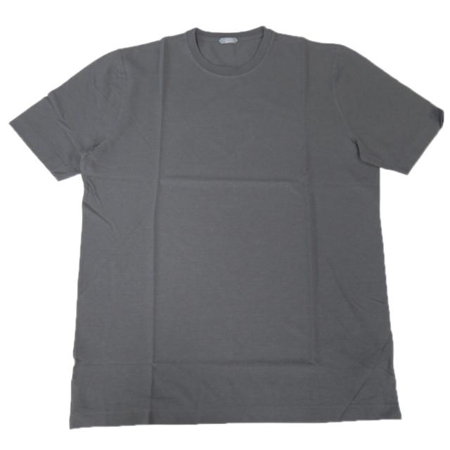 旧作お買い得セール！ ZANONE ザノーネ Tシャツ メンズ 半袖 クルーネック コットン 綿100％ 812597 ZG380 グレー