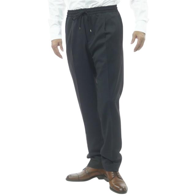 BRIGLIA1949 ブリリア1949 メンズストレッチパンツ 400100 / WIMBLEDONS ブラック 2025秋冬新作