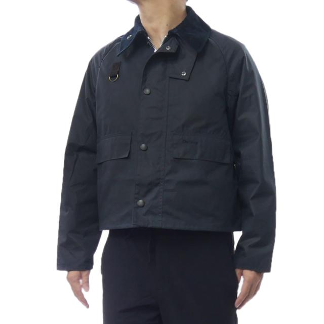 2025 秋冬新作！ BARBOUR バブアー メンズ ワックスドジャケット MWX1212 / SPEY WAX JACKET ネイビー