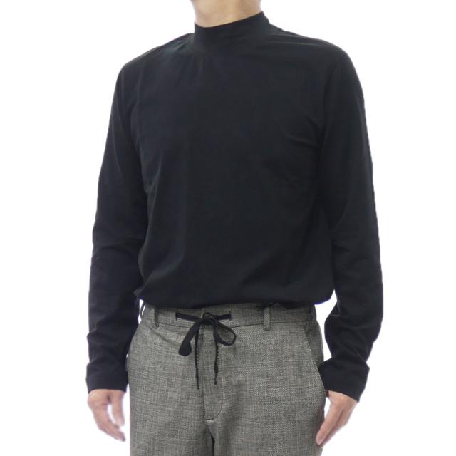 2025 秋冬新作！ CIRCOLO1901 チルコロ1901 Tシャツ メンズ 長袖 モックネック ロンT CN4951 ブラック