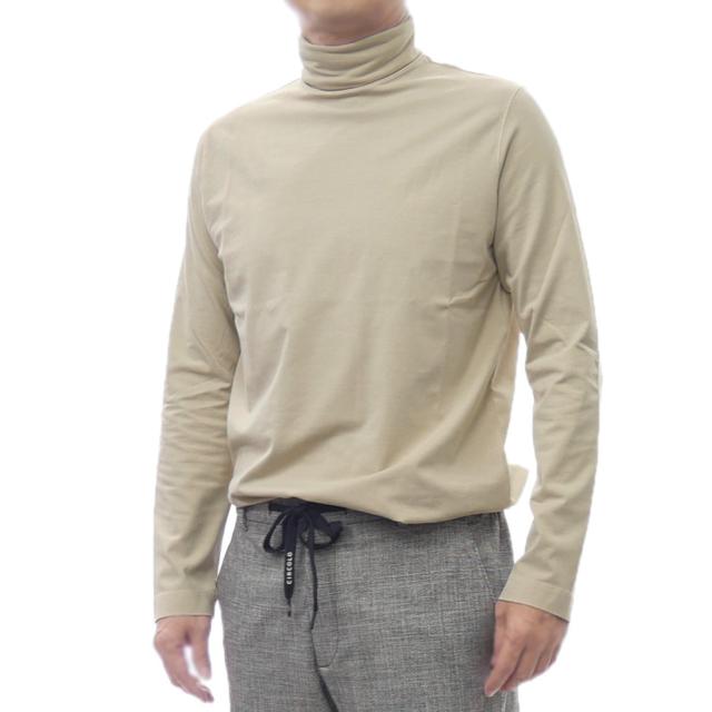 2025 秋冬新作！ CIRCOLO1901 チルコロ1901 Tシャツ メンズ 長袖 タートルネック ロンT CN4950 ベージュ