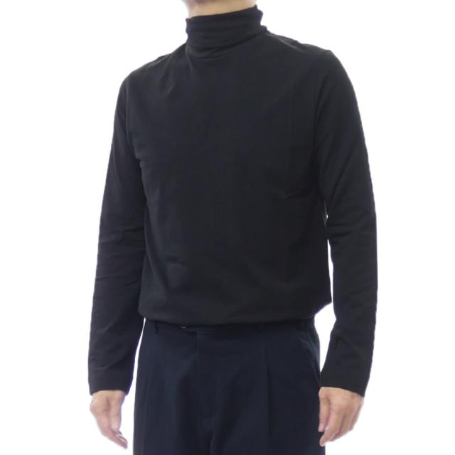 2025 秋冬新作！ CIRCOLO1901 チルコロ1901 Tシャツ メンズ 長袖 タートルネック ロンT CN4950 ブラック