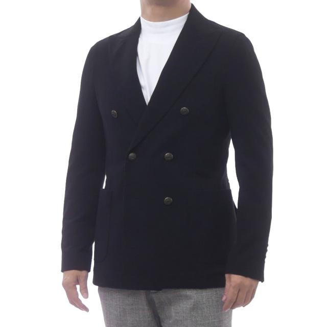 2025 秋冬新作！ CIRCOLO1901 チルコロ1901 メンズ ダブル6Bジャケット CN4927 ブラック