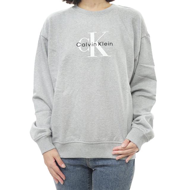 2025 秋冬新作！   JEANS カルバンクラインジーンズ トレーナー レディース 47B234G グレー