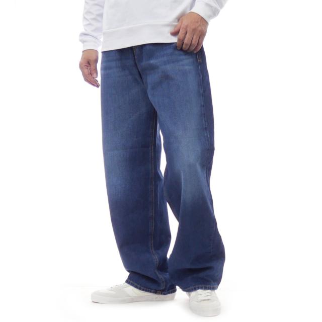 2025 秋冬新作！ DIESEL ディーゼル ジーンズ メンズ コットン 綿100％ A11598 09I27 / 2001 D-MACRO L.32 インディゴブルー