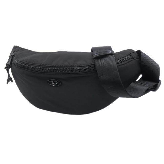 2025 秋冬新作！ DIESEL ディーゼル バッグ メンズ ボディバッグ X10311 P8166 / D-DPACK BELTBAG X ブラック