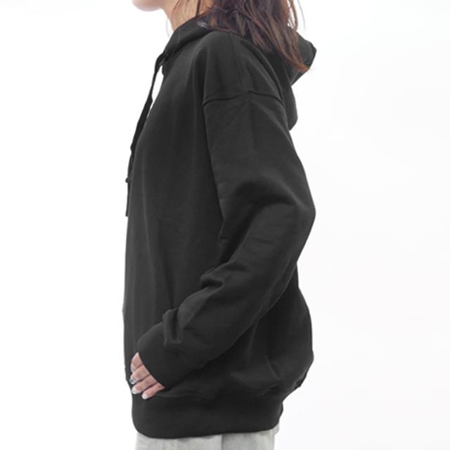 2025 秋冬新作！ DIESEL ディーゼル パーカー レディース プルオーバー コットン 綿100％ A19448 0BMBJ / F-BUXT-HOOD-OD ブラック 秋新作 DIESEL ディーゼル パーカー レディース プルオーバー コットン