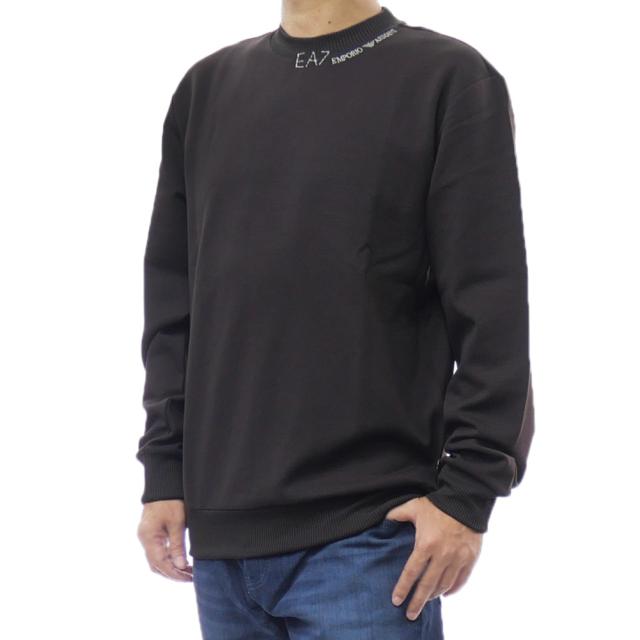2025 秋冬新作！ EMPORIO ARMANI エンポリオアルマーニ EA7 トレーナー メンズ 7X000149 AF13799 アッシュブラウン