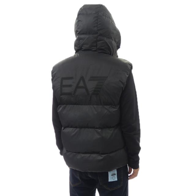 秋新作 EMPORIO ARMANI エンポリオアルマーニ EA7 ベスト メンズ 中綿