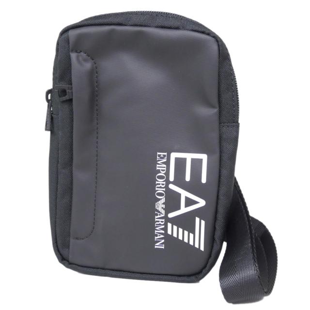 2025 秋冬新作！ EMPORIO ARMANI エンポリオアルマーニ EA7 バッグ メンズ サコッシュ ミニショルダーバッグ 7X000058 AF19722 ブラック