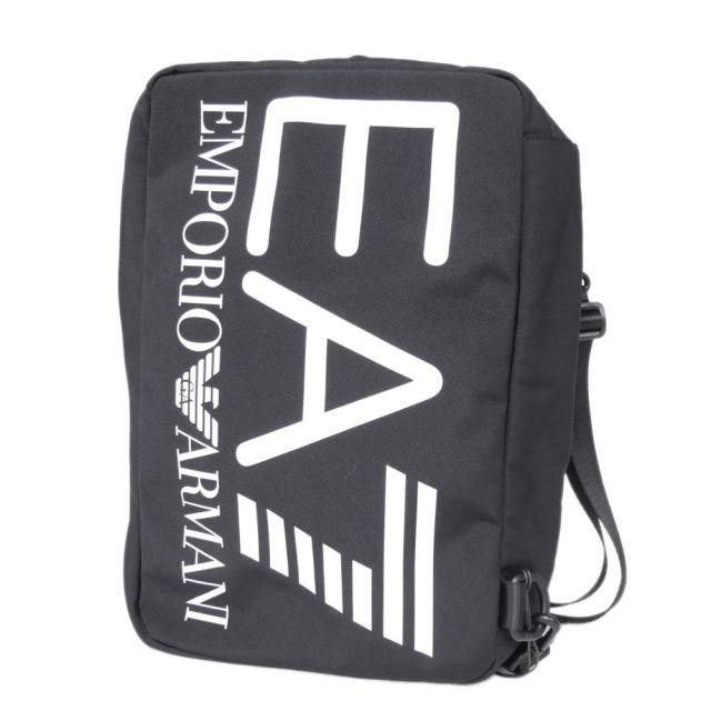 EMPORIO ARMANI エンポリオアルマーニ EA7 バッグ メンズ シューズバッグ 7X000068 AF13806 ブラック