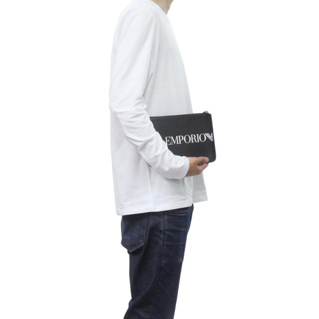 EMPORIO ARMANI エンポリオアルマーニ バッグ メンズ ミニクラッチ
