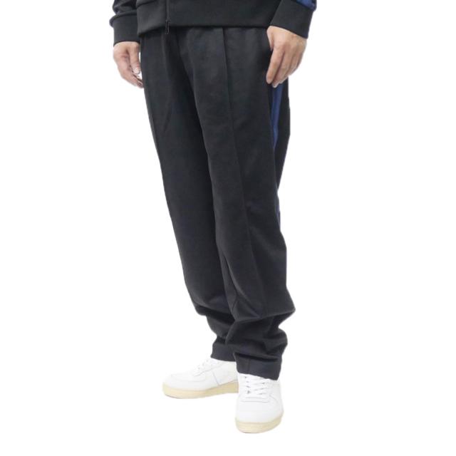FRED PERRY フレッドペリー メンズテーパードパンツ T1302 / MESH TAPED TRACK PANT ブラック 2025秋冬新作