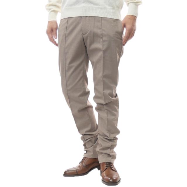 GIABS ARCHIVIO ジャブス アルキビオ メンズストレッチパンツ MASACCIO/M1 A5653 ブラウン 2025秋冬新作