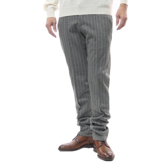 GIABS ARCHIVIO ジャブス アルキビオ メンズストレッチパンツ MASACCIO/M1 A5738 グレー 2025秋冬新作