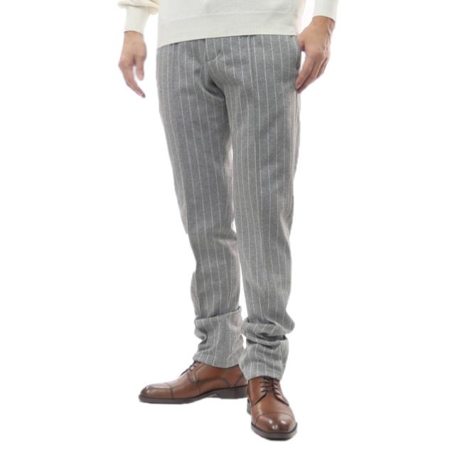 GIABS ARCHIVIO ジャブス アルキビオ メンズストレッチパンツ MASACCIO/M1 A5738 ライトグレー2025秋冬新作