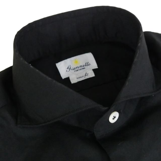 秋新作 GIANNETTO ジャンネット カッタウェイシャツ メンズ AC999