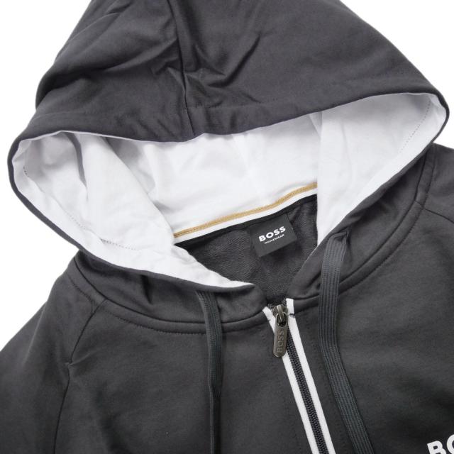 秋新作 HUGO BOSS ヒューゴボス パーカー メンズ ジップアップ