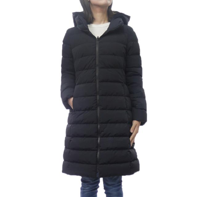 セールAW HERNO ヘルノ レディース ダウンコート PI002080D 12840Z ブラック