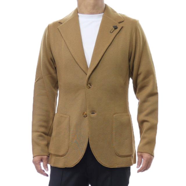 2025 秋冬新作！ LARDINI ラルディーニ ジャケット メンズ シングル2Bジャケット CNCLJM56 CN65000 ライトブラウン