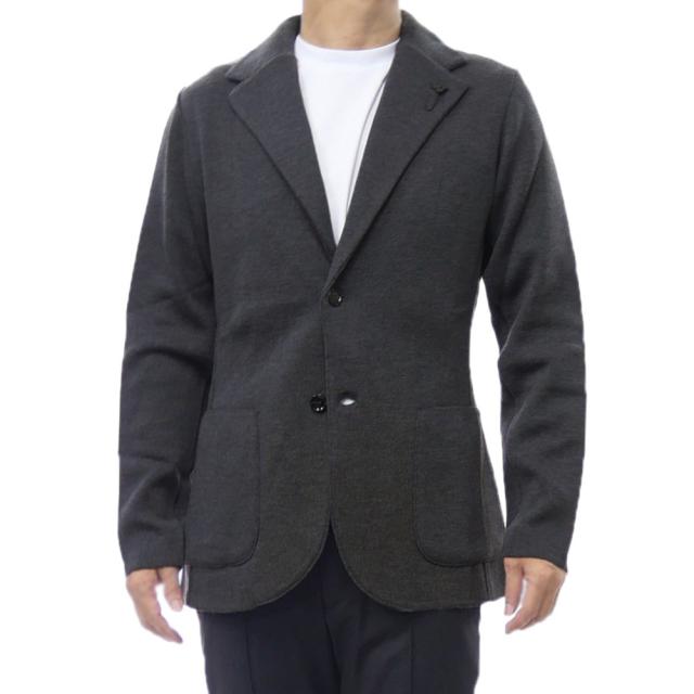 2025 秋冬新作！ LARDINI ラルディーニ ジャケット メンズ シングル2Bジャケット CNCLJM56 CN65000 グレー