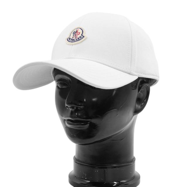 MONCLER モンクレール 帽子 メンズ キャップ 3B00043 04863 / BASEBALL CAP ホワイト