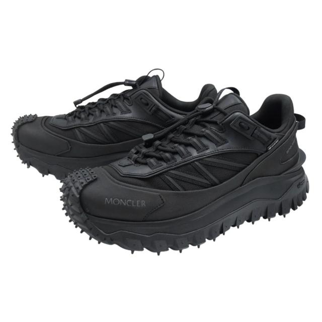 2025 秋冬新作！ MONCLER モンクレール メンズ スニーカー 靴 シューズ ローカット 4M00330 M7208 / TRAILGRIP GTX ブラック
