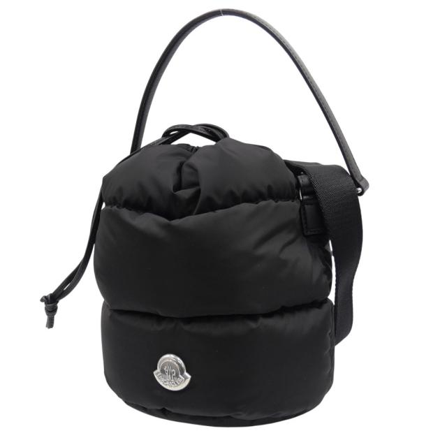 2025 秋冬新作！ MONCLER モンクレール バッグ レディース ショルダーバッグ 5I00002 M6275 / CARADOC BUCKET ブラック