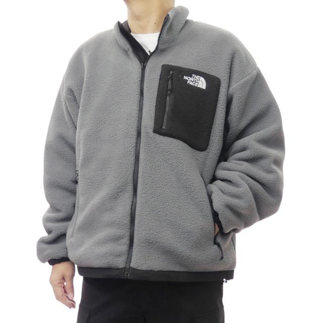 2025 秋冬新作！ THE NORTH FACE ノースフェイス メンズ リバーシブルブルゾン NF0A89GT / M YUMIORI REV JKT グレー×ブラック