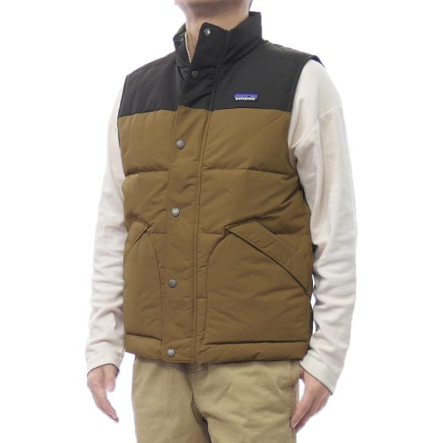 2025 秋冬新作！ PATAGONIA パタゴニア メンズ ダウンベスト 20785/M’S DOWNDRIFT VEST（メンズ ダウンドリフトベスト） COI ブラウン
