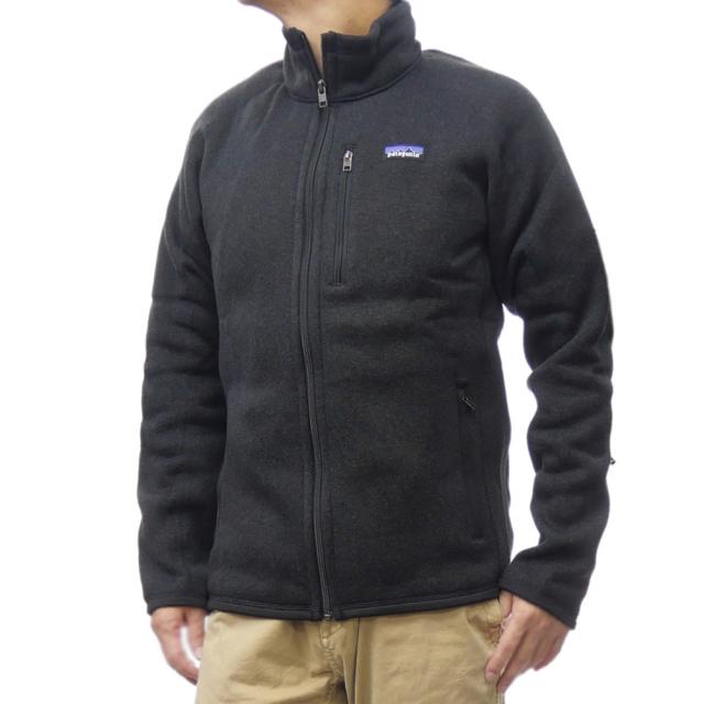 PATAGONIA パタゴニア メンズ フリースジャケット 25528/MEN’S BETTER SWEATER JACKET（メンズ ベターセータージャケット） BLK ブラック 定番人気商品