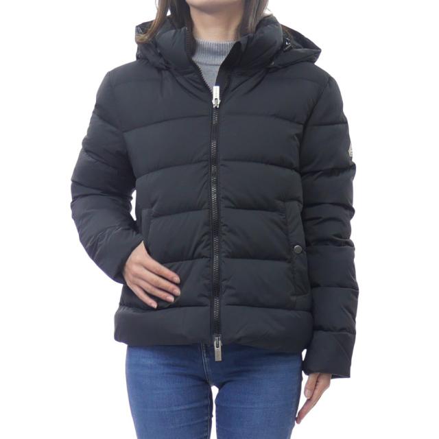 PYRENEX ピレネックス レディースダウンブルゾン HWY034P / SPOUTNIC ブラック 2025秋冬新作