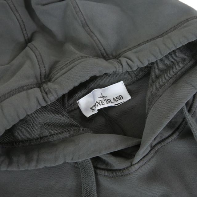 秋新作 STONE ISLAND ストーンアイランド メンズプルオーバーパーカー