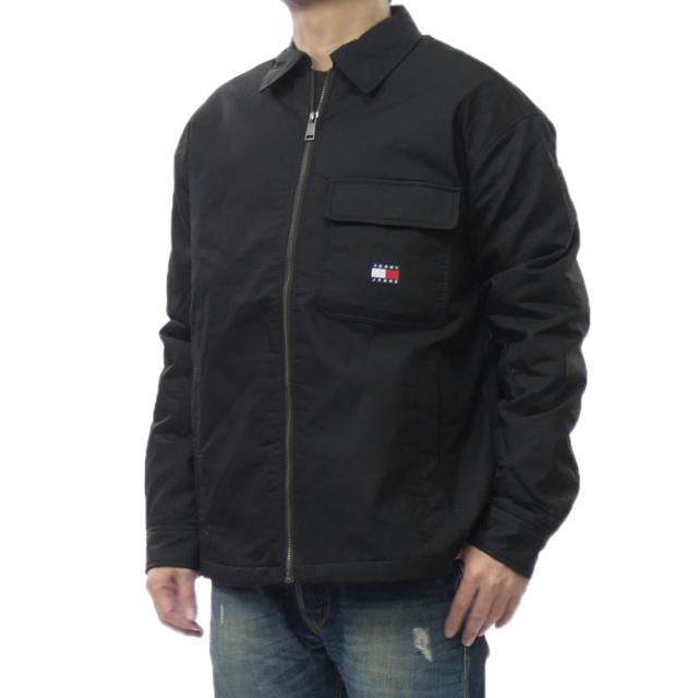  JEANS トミージーンズ メンズジップアップブルゾン MO22018 ブラック 2025秋冬新作