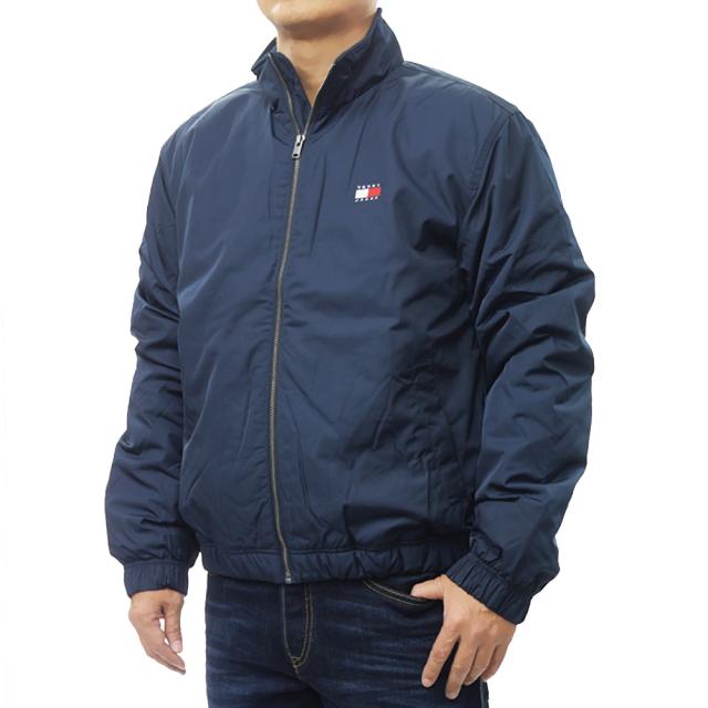 2025 秋冬新作！  JEANS トミージーンズ ブルゾン メンズ 中綿ブルゾン DM21936 ネイビー