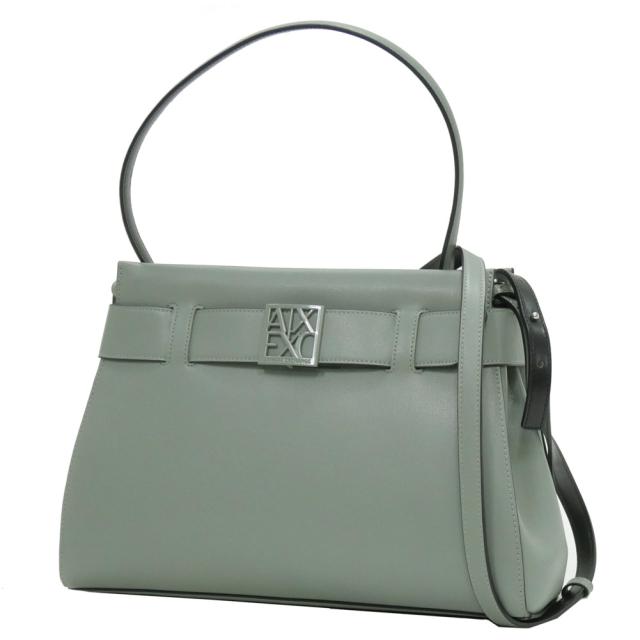セールSS ARMANI EXCHANGE A/X アルマーニエクスチェンジ バッグ レディース ショルダーバッグ ハンドバッグ 2WAY XW000918 AF13672 ブランド ロゴ カジュアル きれいめ 通勤 通学 スモーキーグリーン